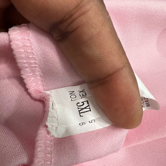 temu | Skirts | Plus Size Pink Top And Skirt Set | Poshmark